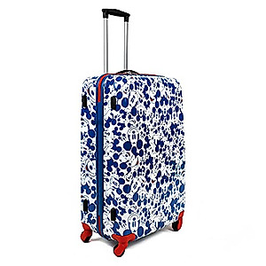 Disney Mickey Mouse 24 Inch Blue Rolling Luggage