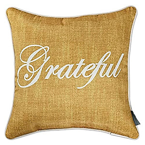 Pillow Perfect Outdoor/Indoor Grateful Sunflowers Throw Pillow, Yellow