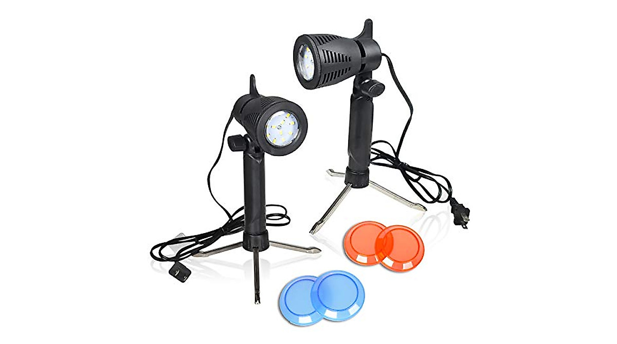 EMART 5500K LED Photography Lights for Tabletop Studio