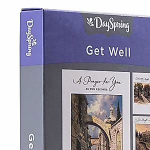 DaySpring Thomas Kinkade - Get Well - Inspirational Boxed Cards - God's Strength - 74869