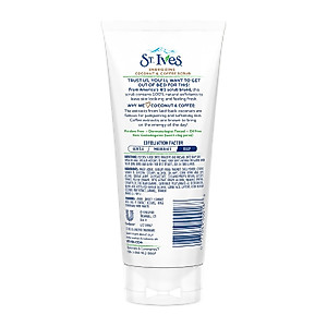 St. Ives Rise & Energize Coconut & Coffee Scrub, 6 oz (Pack of 2)