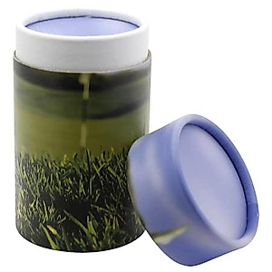 Golf Scattering Tube - Extra Small, Biodegradable Cremation Urn for Ashes, Extra Small Sized Cremation Urn, 5.25 Inches High