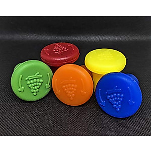 Vin Table Wine Stopper Set - Set of 5,Multicolor