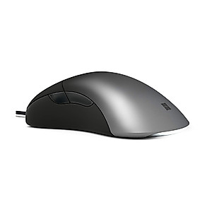 Microsoft Pro Intellimouse – Dark Shadow. Comfortable Ergonomic Design with 2 Customizable Buttons, Wired, USB, Gaming Mouse for PC/Laptop/Desktop