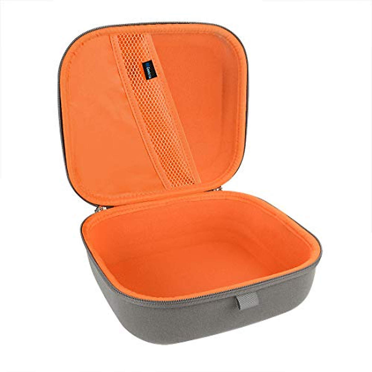 Geekria Shield Gaming Headset Case for Large Over-Ear Headphones, Replacement Hard Shell Travel Carrying Bag with Cable Storage, Compatible with Sony, Sennheiser, Turtle Headsets (Grey)