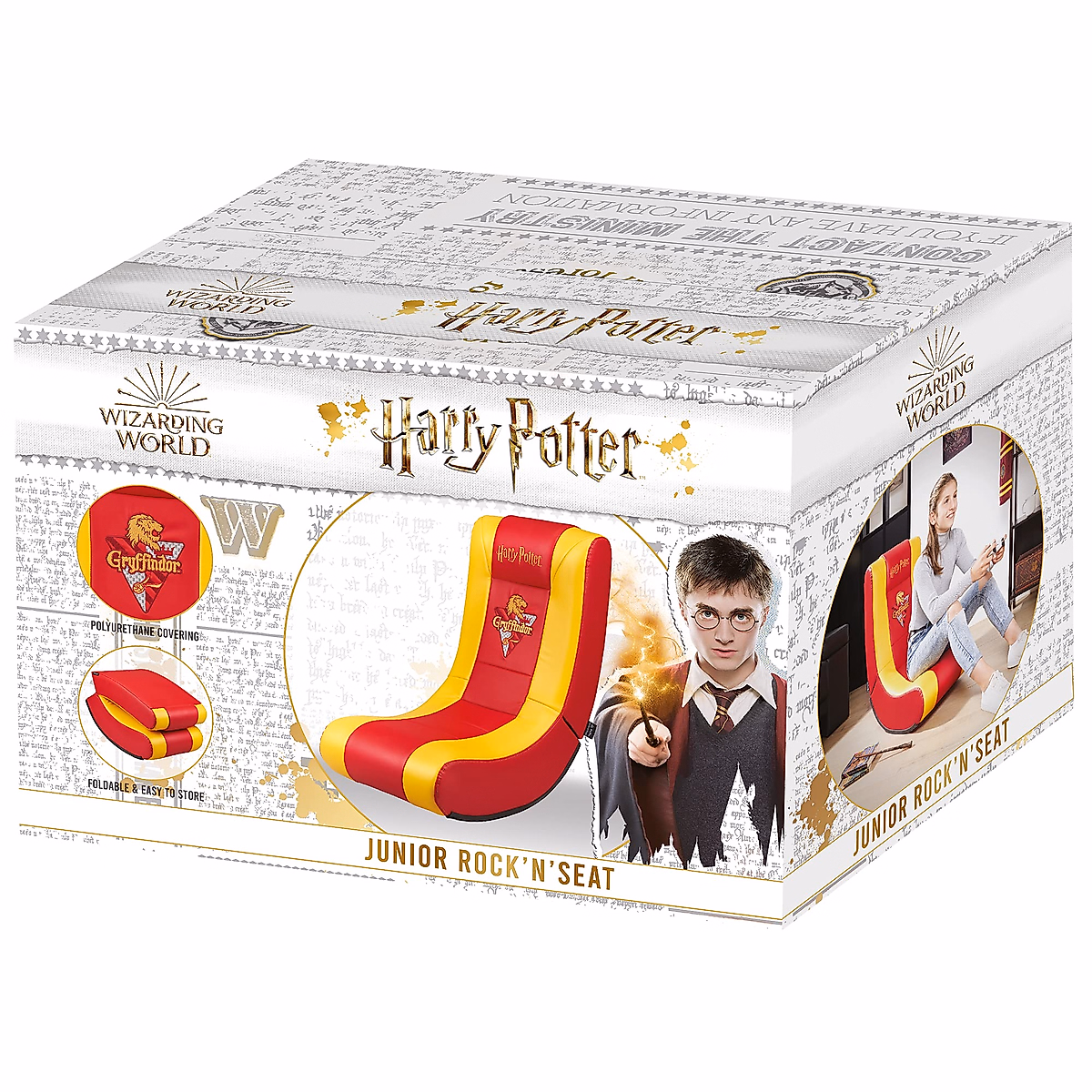 Subsonic Harry Potter- Junior Rock'n'seat Gaming Chair- Child/Teenager Gamer Seat for Bedroom Official License (PS5////)