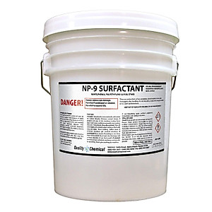 Quality Chemical Polyoxyethylene nonylphenol (NP-9) Surfactant-5 gallon pail