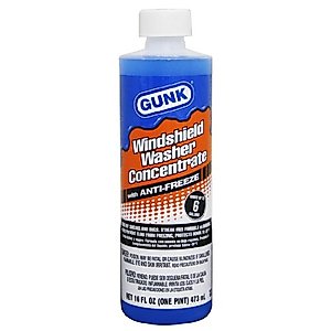 Gunk M516 Windshield Washer Concentrate with Anti-Freeze - 16 fl. oz.