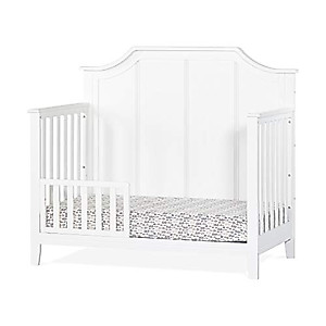Child Craft Rylan 4-in-1 Convertible Baby Crib, Matte White