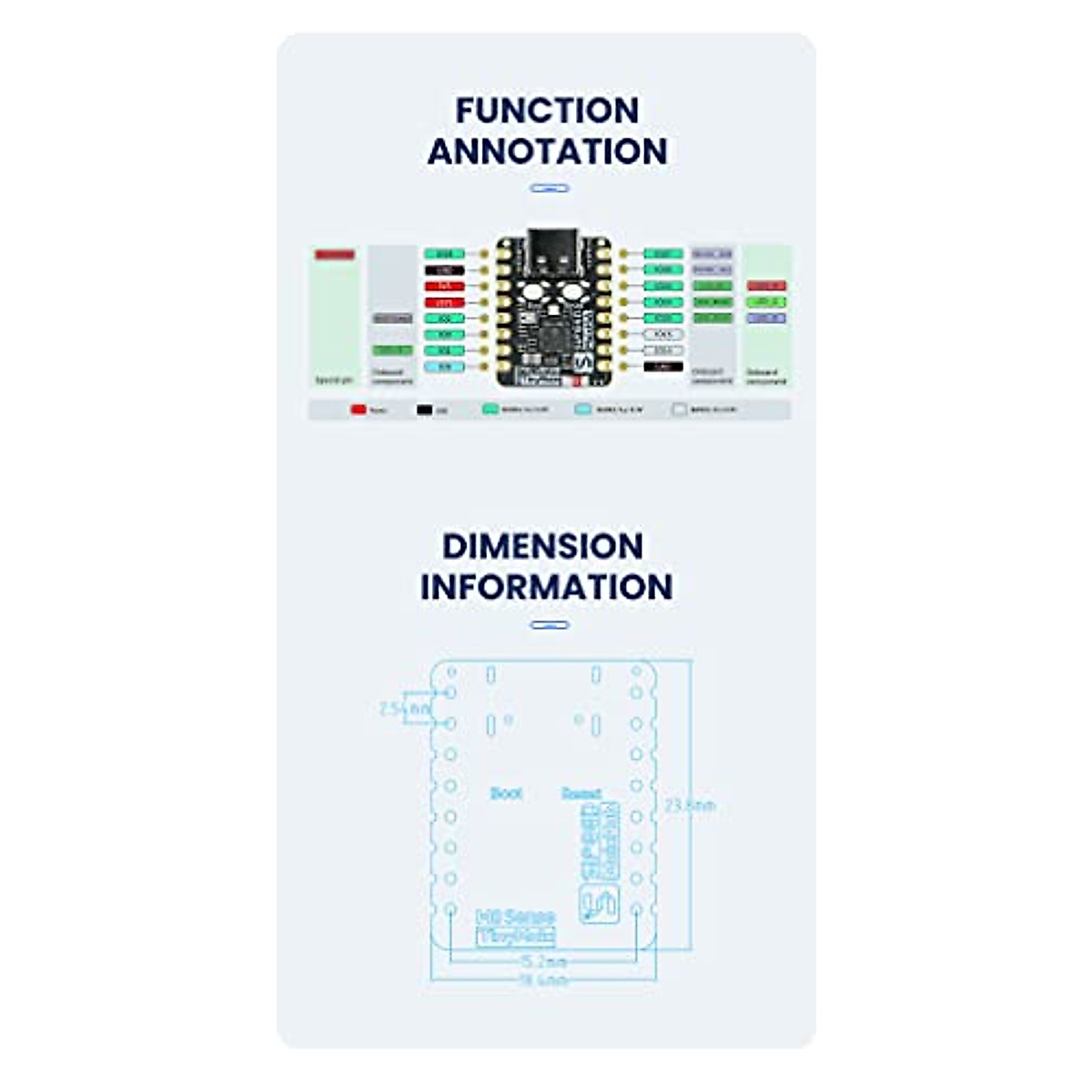 youyeetoo AIOT RISC-V Tiny Development Board, Sipeed M0sense LCD Strat Kit, Six-axis IMU/RGB LED/BLE/USB 2.0 FS (Bundle A)