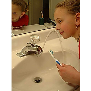 Kwik Sip Brass in Home Faucet Attachment Water Fountain