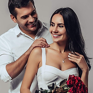 Fa Gifts to My Future Wife Necklace Future Wife Gifts Alluring Beauty Necklace With Message Card and Gift Box Future Wife Gifts Fiancee Gifts (Alluring Beauty Necklace)