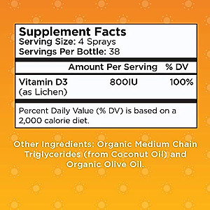 Vitamin D3 Liquid Spray & Respiratory Health Liquid Drops Bundle by MaryRuth's | Plant-Based from Lichen Organic Non-GMO | Tonic Herbal Blend for Respiratory Health & Immune Support