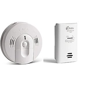 Kidde AC Carbon Monoxide Detector Alarm | Plug-in with Battery Backup | Model KN-COP-DP2 & 21026043 Battery-Operated (Not Hardwired) Combination Smoke/Carbon Monoxide Alarm with Voice Warning