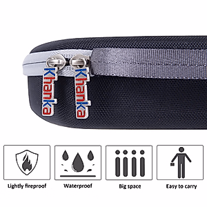 Khanka Hard Carrying Case Replacement for Sony SRS-NS7 Wireless Neckband Bluetooth Speaker, Case Only