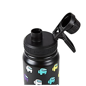 Maxerkeep Among Crewmate Ninja Japanese Anime us Game Itachi Sasuke Kakashi Stainless Steel Water Bottle 20oz 28oz Kid School