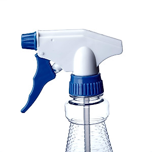 Consolidated Plastics 32 oz Spray Bottle with Leakproof Sprayer, PET (Clear), 12 Pack