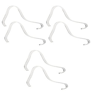 iplusmile Clear Sandals Clear Sandals 6pcs Acrylic Sandal Shoe Holder Store Shoe Retail Shop Display Stand Supports Shaper Forms Inserts Rack Shoe Storage Rack Clear Display Stand