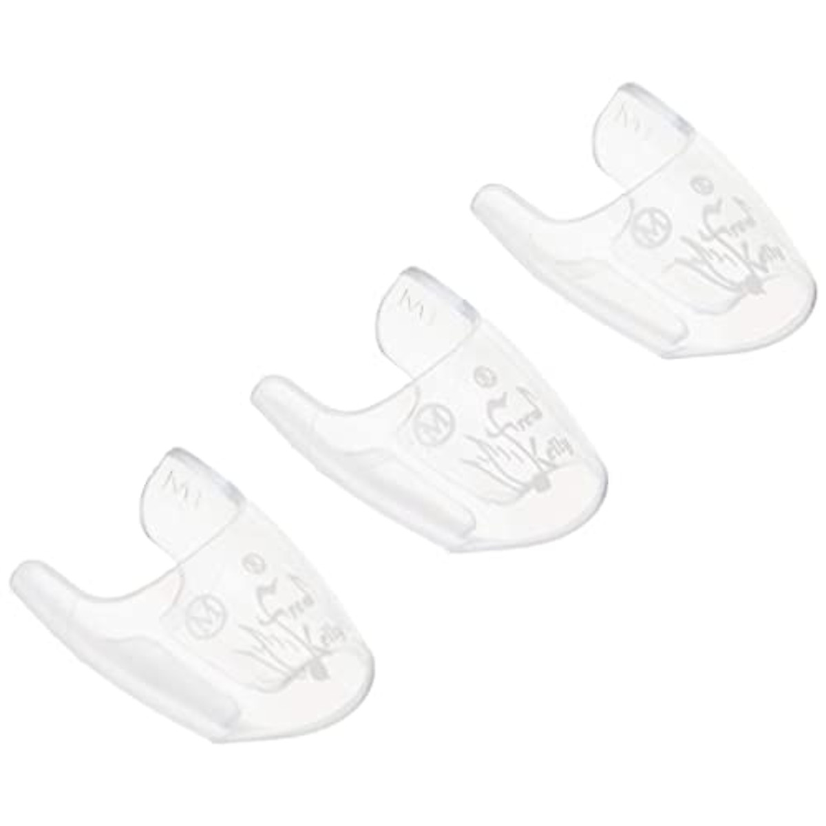 Fred Kelly Picks P7FF-M-3 Poly Freedom Finger Pick Medium Guitar Pick