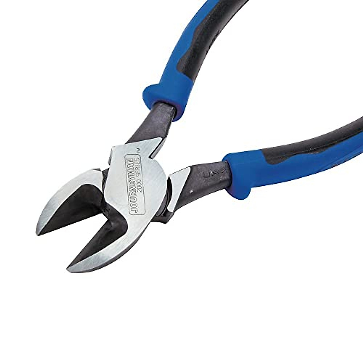 Klein Tools J2000-59 Pliers, Diagonal Cutting Journeyman Pliers with High-Leverage Design, Larger Head and Extra Long Blades, 9-Inch