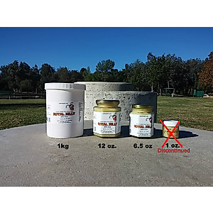 100% Pure Organic Fresh Royal Jelly Raw Unprocessed Natural High Potency (6.5 oz)