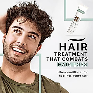 Follicle Hero Hair Growth Conditioner, Keratin Conditioner Hair Fall Solution for Women and Men, Paraben-Free Volumizing Conditioner for Fine Hair, 5.1 fl oz - KeraHealth