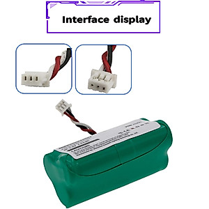 Youejoeq (4-Pack) Replacement 82-67705-01 BTRY-LS42RAAOE-01 Battery for Symbol LS4278 LI4278 DS6878 Barcode Scanner Battery