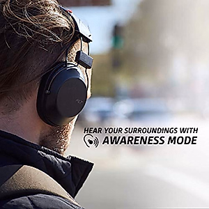 BackBeat FIT 6100 Wireless Bluetooth Headphones, Sport, Sweatproof and Water-Resistant, Pepper Grey (Renewed)