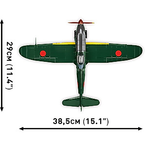COBI Historical Collection WWII Kawasaki KI-61-I Hyen (Tony) Plane