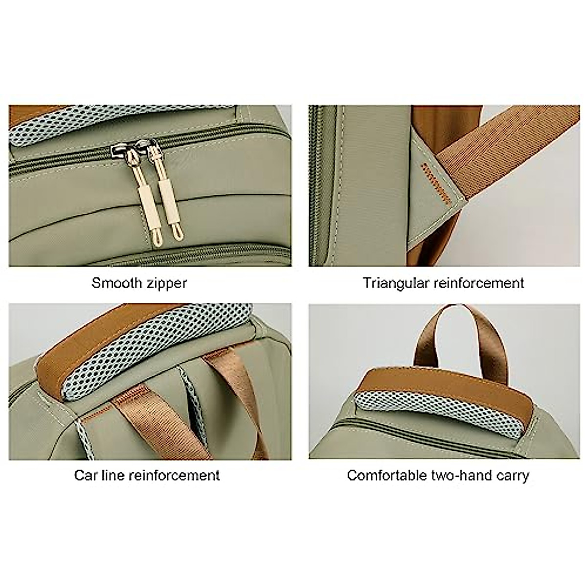 GGWIEAEA 2PCS Youth Waterproof Backpack Large Capacity Laptop Bag with Pencil Case Suitable for School Leisure And Travel