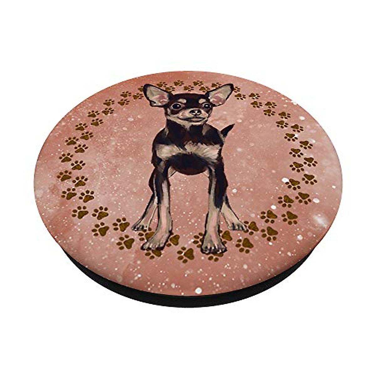 Cute Chihuahua Artistic Gift for Dog Lover PopSockets Swappable PopGrip
