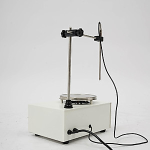 Electric Overhead Magnetic Stirrer Mixer Lab Stirrer with Digital Temperature Display High Accuracy Blender 0-2000 RPM 110V 250W