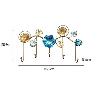 LHLLHL Home Decoration Hook Creative Nordic Porch Rack Door Wall Storage Wall Metal Coat Hook