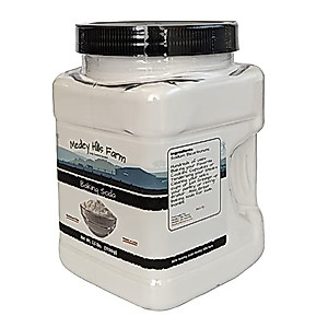 Baking Soda Aluminum Free By Medley Hills Farm 2.5 Lbs. in Reusable Container - Gluten-Free All Purpose Baking Soda for Cooking, Baking & Cleaning - Sodium Bicarbonate Pure Baking Soda Bulk - Made in USA