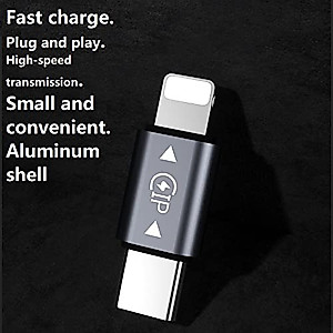 HAOQUOOU USB C Adapter (4 pcs), Supports Charging and Data Transfer Expansion, The Rate is up to 10Gbps, Compatible with Type C Devices Such as Huawei, Samsung, MacBook, etc.…