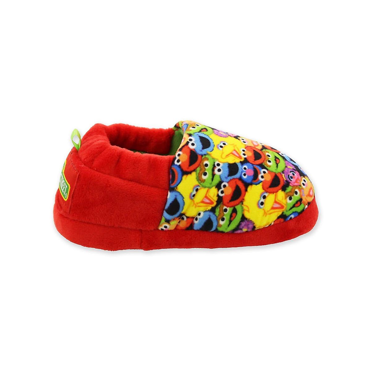 Sesame Street Elmo Boys Girls Aline Slippers with Indoor/Outdoor Sole (7-8 M US Toddler, Multi)