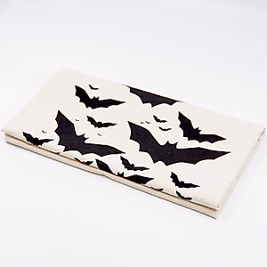 Austin Texas Bats Screen Printed Organic Cotton Tea Towel