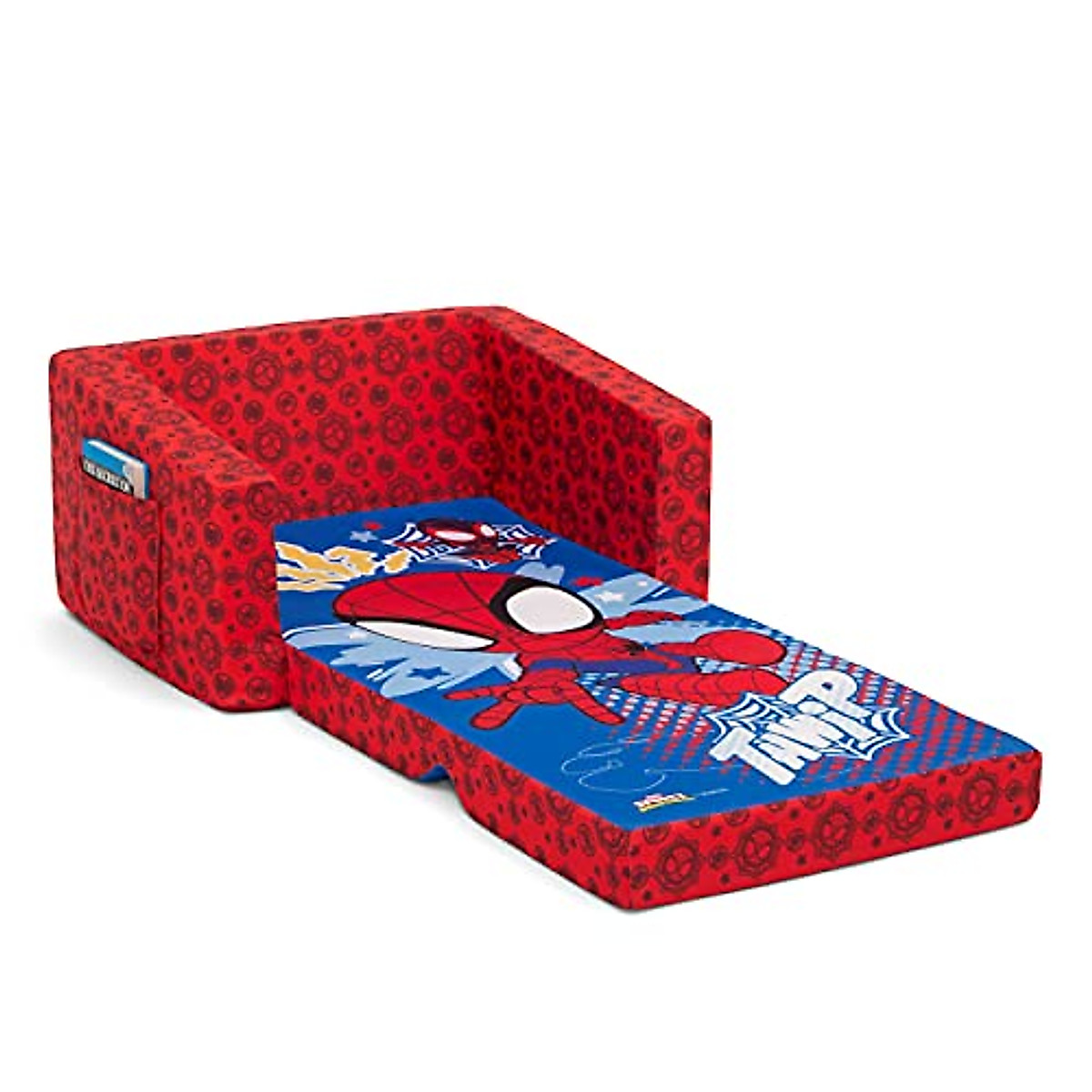 Marvel Spidey Kids Flip-Out Chair & Lounger - 2-in-1 Fun