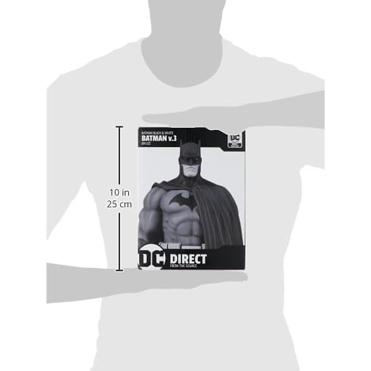 DC Collectibles Batman Black & White: Batman V.3 by Jim Lee Statue