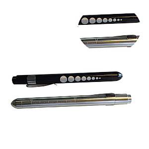 PLAFOPE 2pcs Medical Pen Light Emergency Torch Pen Light Rechargeable Reusable Penlights Nurse Pen Lights LED Pen Light Reusable LED Pupil Pen Light Rechargeable Flashlights Red