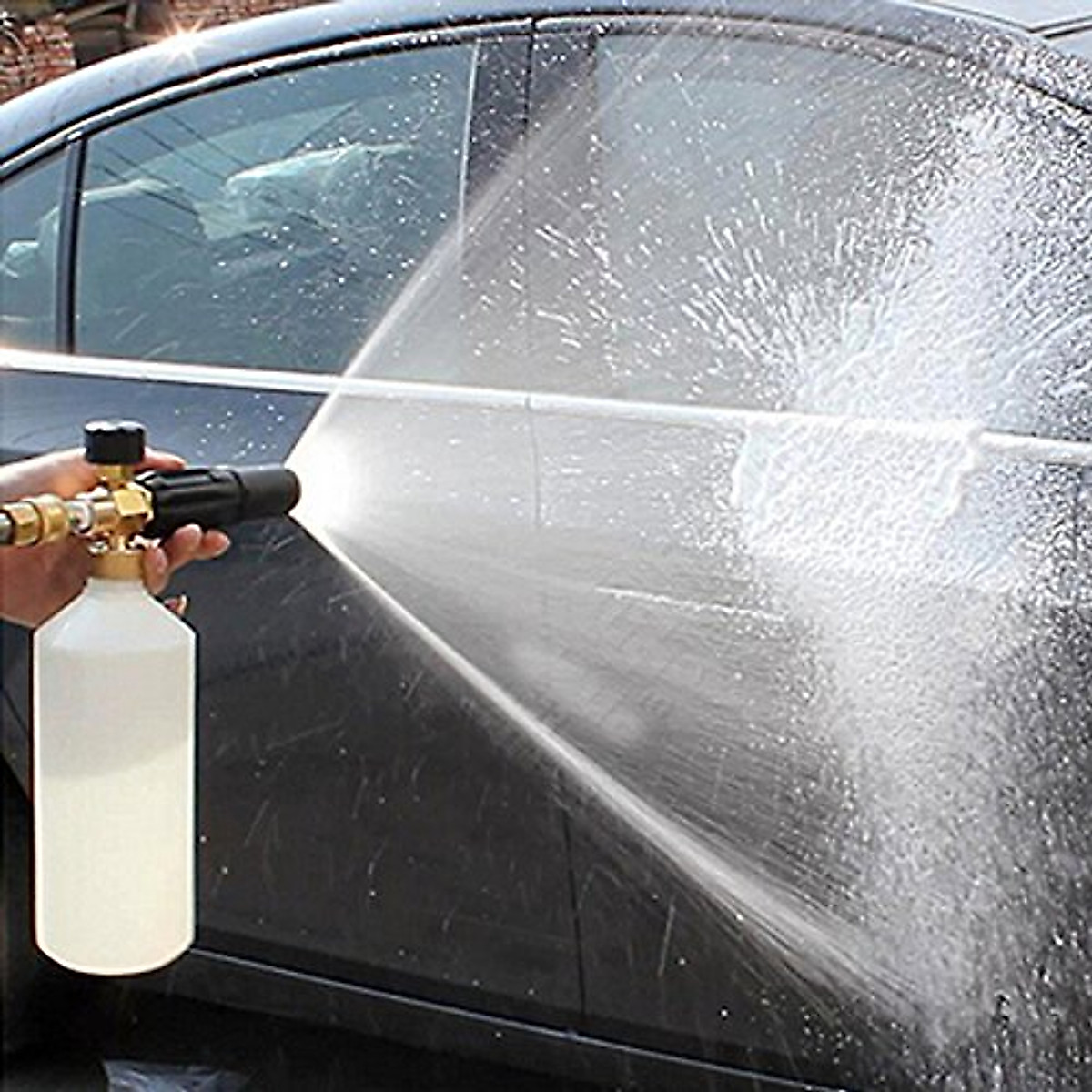 Robert Brown Adjustable Snow Foam Lance Washer Soap 1L Bottle Car Wash Sprayer