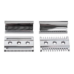 Giesen & Forsthoff Gentle Shaver Safety Razor Fixed Blade Knife, 1.75in, Stainless Steel, 1353