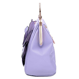 SUNROLAN Women's Evening Clutches Handbags Formal Party Wallets Wedding Purses Wristlets Ethnic Totes Satchel (Light Purple)
