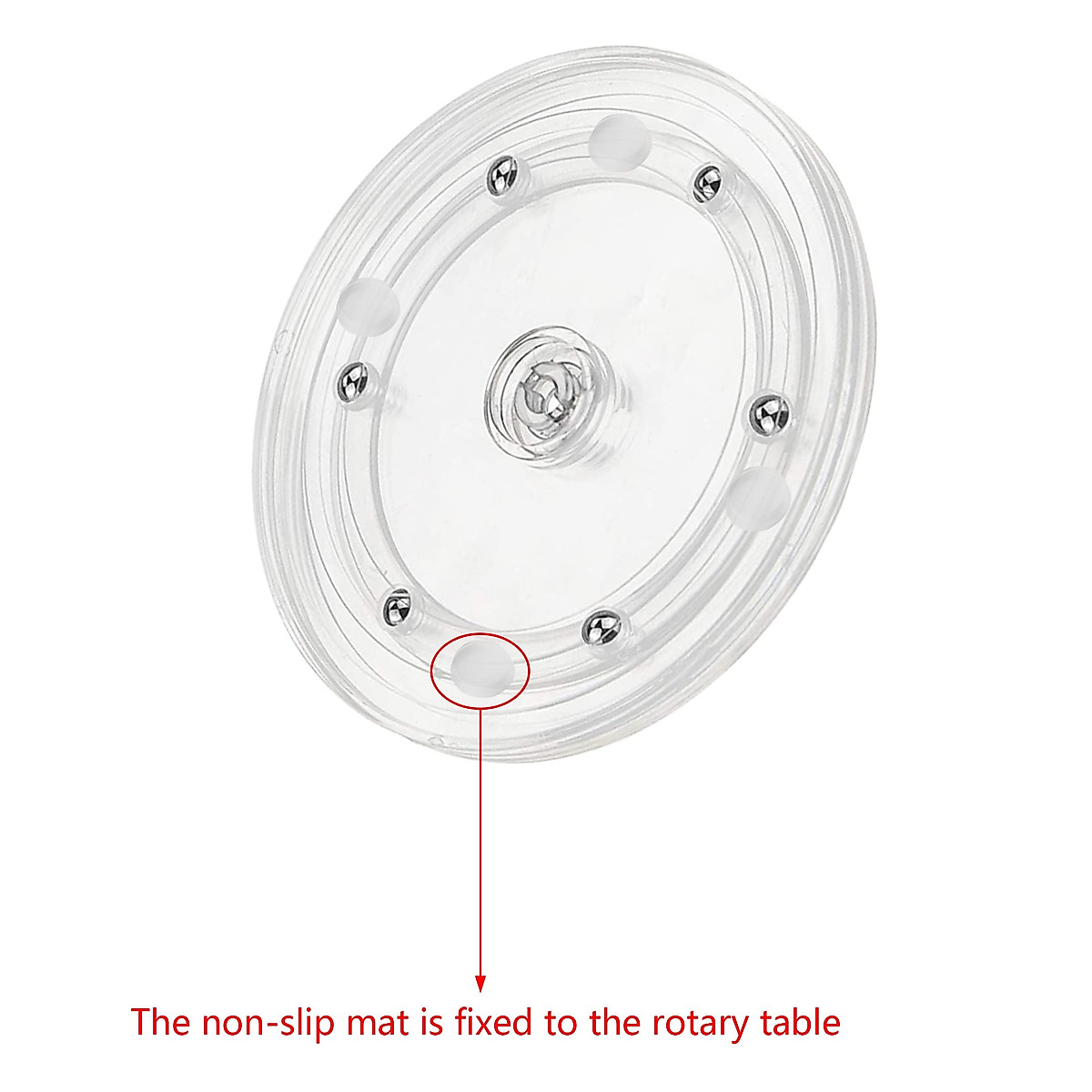 Cookie Decorating Kit Supplies Including 2 Acrylic Cookie Turntable 6 Cookie Scribe Needle 4 Silicone Mesh Mats 6 Cookie Decoration Brushes 8 Rubber Feet Bumpers (Style 1 26 PCS)