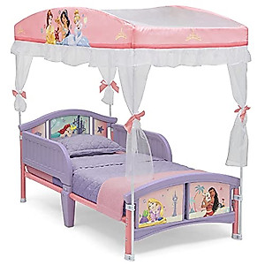 Delta Children Canopy Toddler Bed, Disney Princess