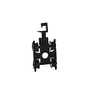 FSGLOVE Miniature Model Building Kit 12pcs/24pcs Model Train N- Scale 1:160 POM Bogies with Couplers 36" Plastic Wheels (Color : 12pcs)