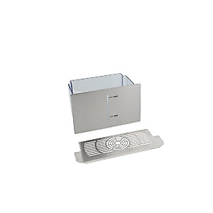 Igloo 40 LB Automatic Dispensing Nugget Ice Maker, Portable, Countertop, Stainless Steel, for Home Use, Makes Small Chewable Cubes for Cold Water, Soda, and Other Beverages