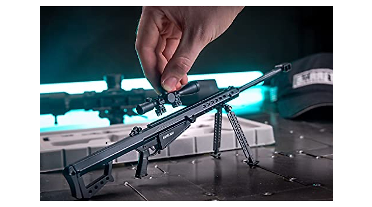GoatGuns Miniature Barrett .50 Cal Model - Realistic Die-Cast Replica