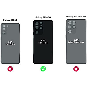 BELTRON Combo Case & Holster for Samsung Galaxy S21 Plus, Slim Protective Full Body Dual Guard Grip Case & Swivel Belt Clip Combo with Kickstand / Card Holder for Galaxy S21+ 5G 6.7 Inch