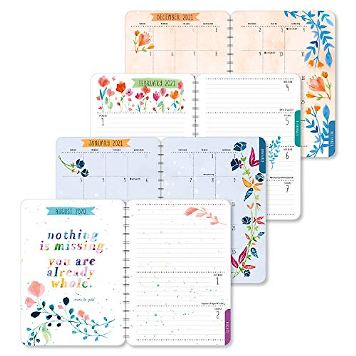 Meera Lee Patel 2021 On-the-Go Weekly Planner: 17-Month Calendar with Pocket (Aug 2020 - Dec 2021, 5" x 7" closed): The Beginning Is Always Today